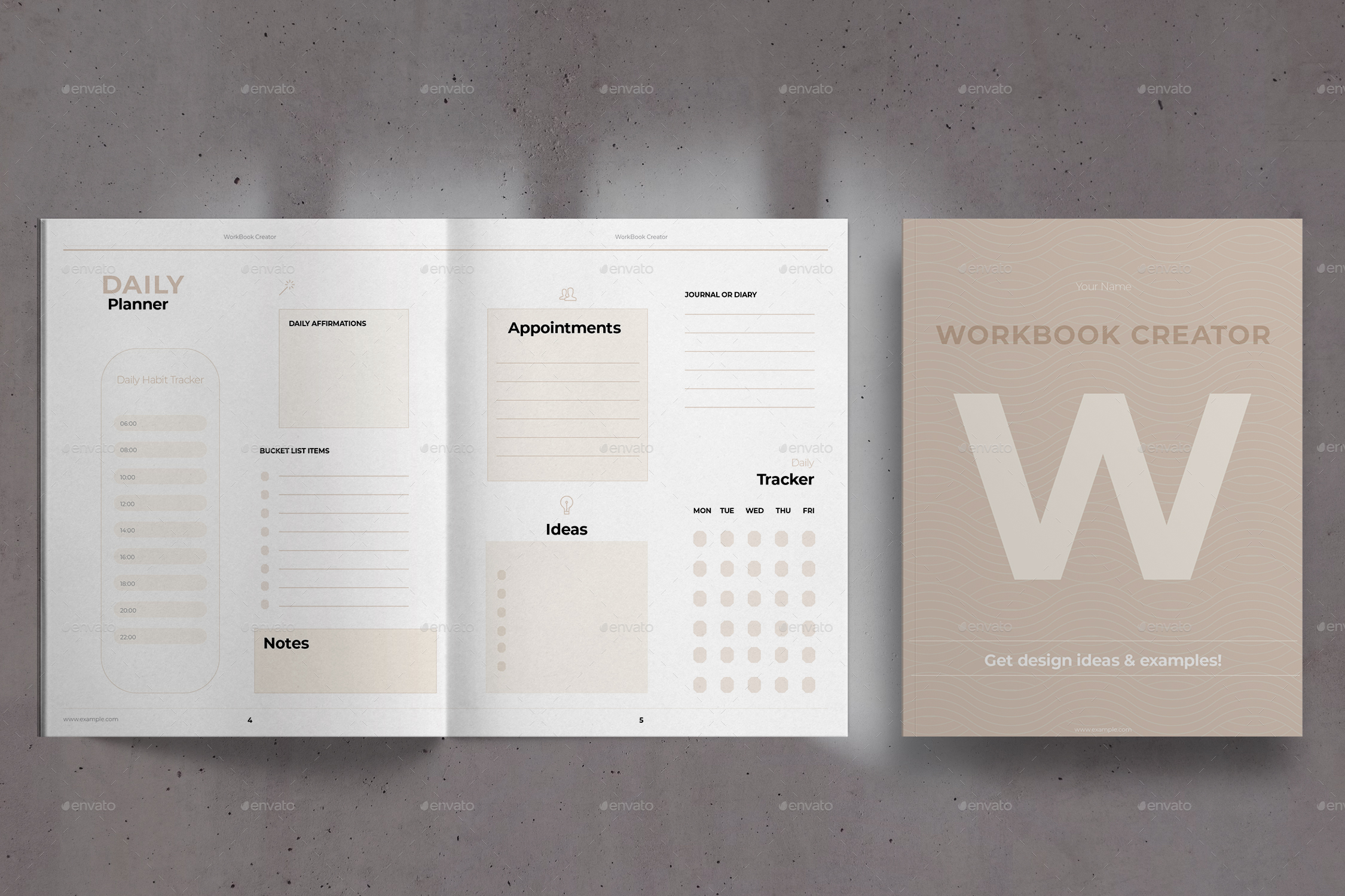 WorkBook Creator Brochure, Print Templates | GraphicRiver