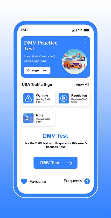 DMV Test - USA DMV Driving Test - Practice - US Driving Test - Road ...