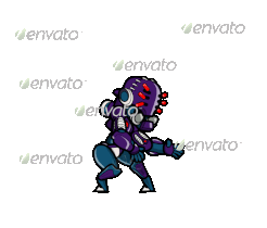 Robot Character Sprites Sheets, Game Assets | GraphicRiver