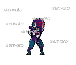 Robot Character Sprites Sheets, Game Assets | GraphicRiver