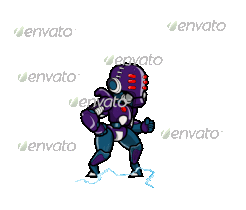 Robot Character Sprites Sheets, Game Assets | GraphicRiver