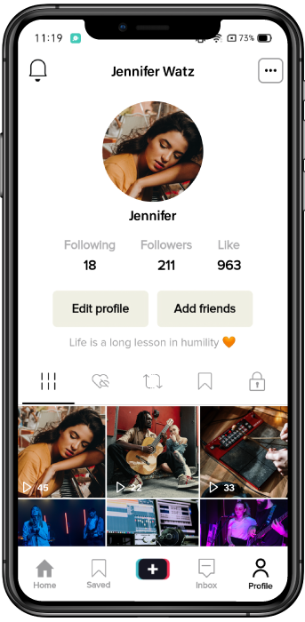 Tictic Flutter - IOS And Android media app for creating and sharing ...