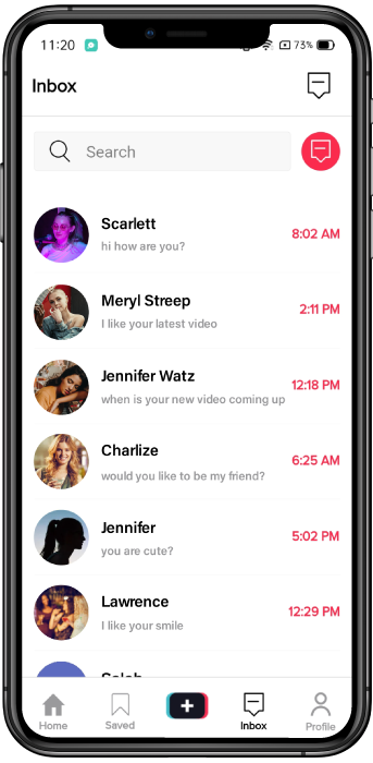 Tictic Flutter - IOS And Android media app for creating and sharing ...
