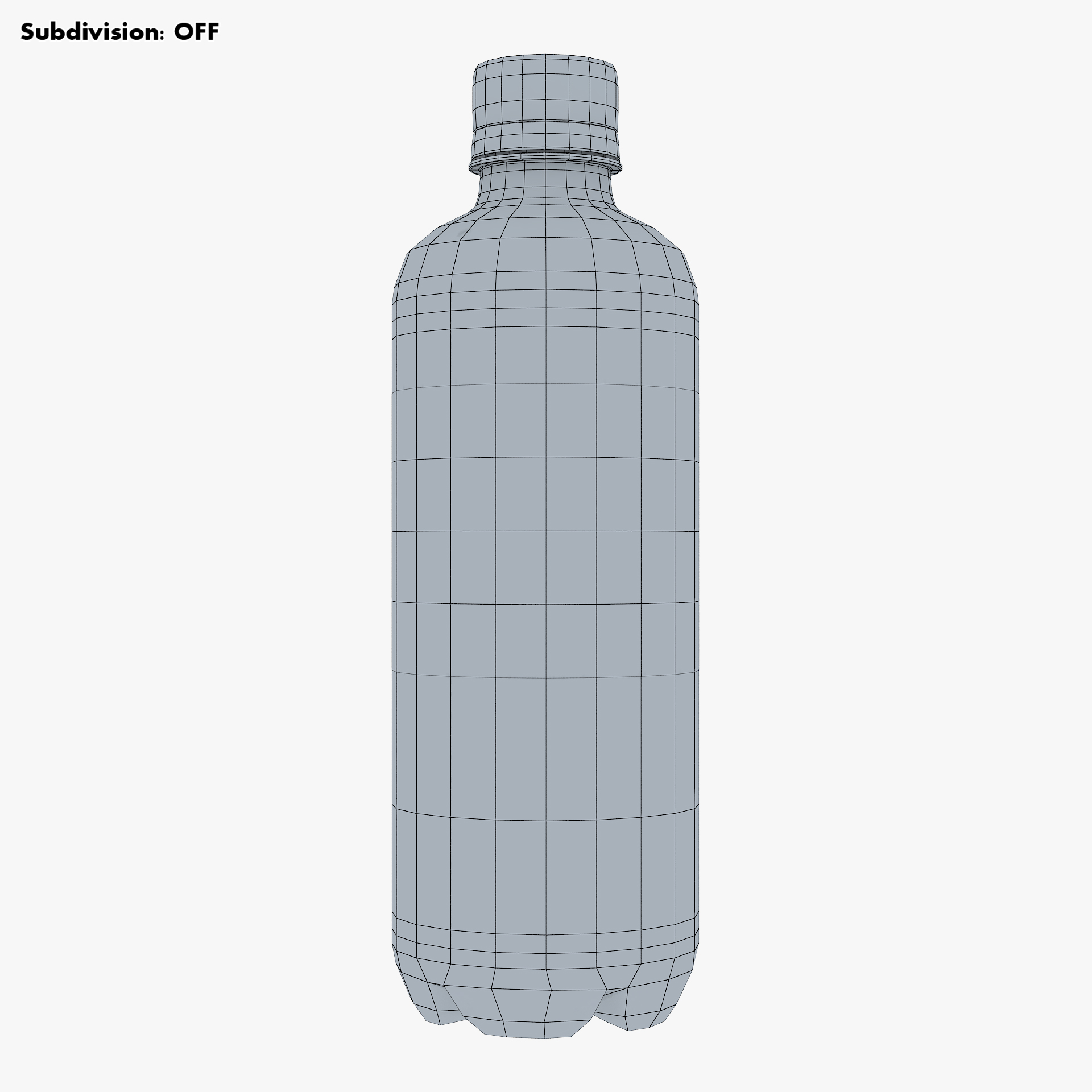 Pic Water Bottle 450ml Simple M 1 by Zurel | 3DOcean