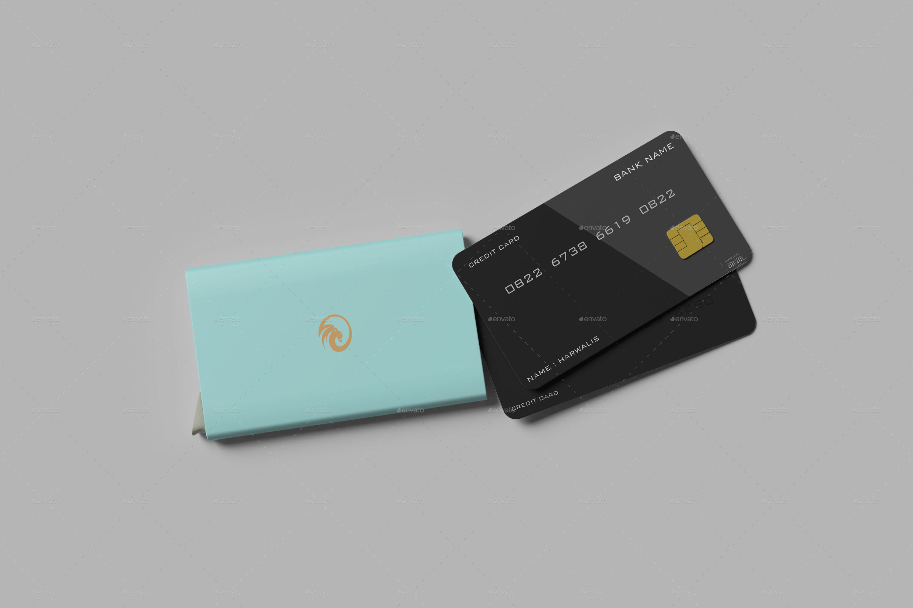 Hordel Credit Card Mockup by walisws84 | GraphicRiver