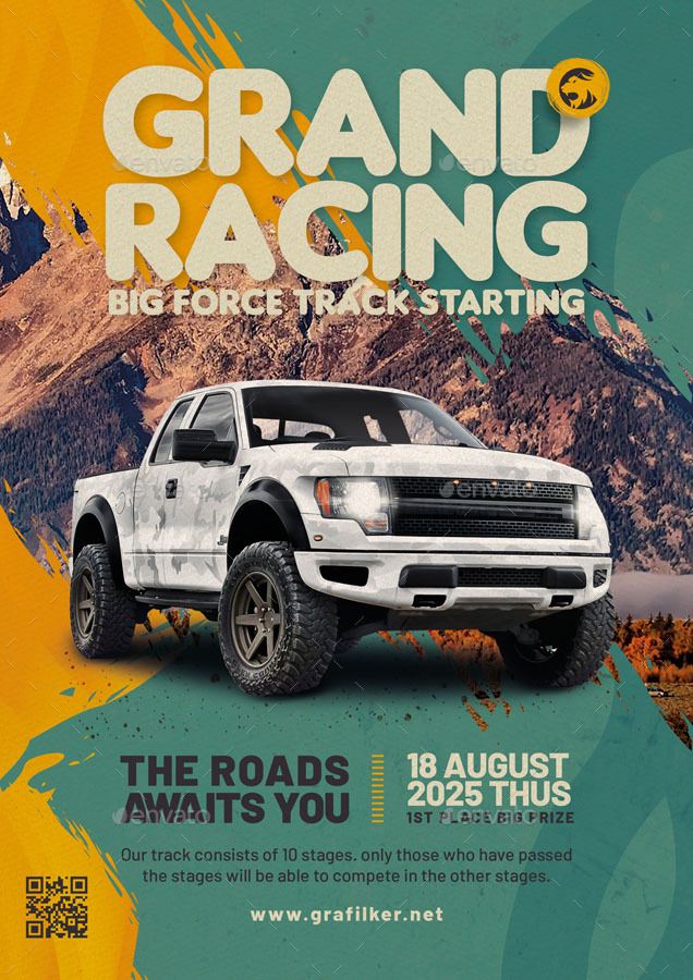 Off Road Flyer Bundle Templates, Print Templates | GraphicRiver