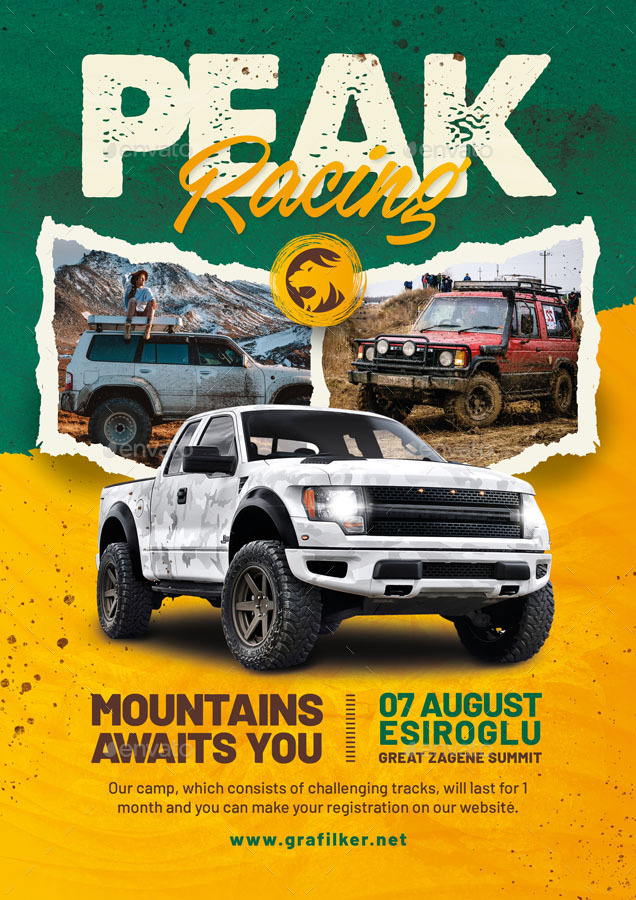 Off Road Flyer Bundle Templates, Print Templates | GraphicRiver