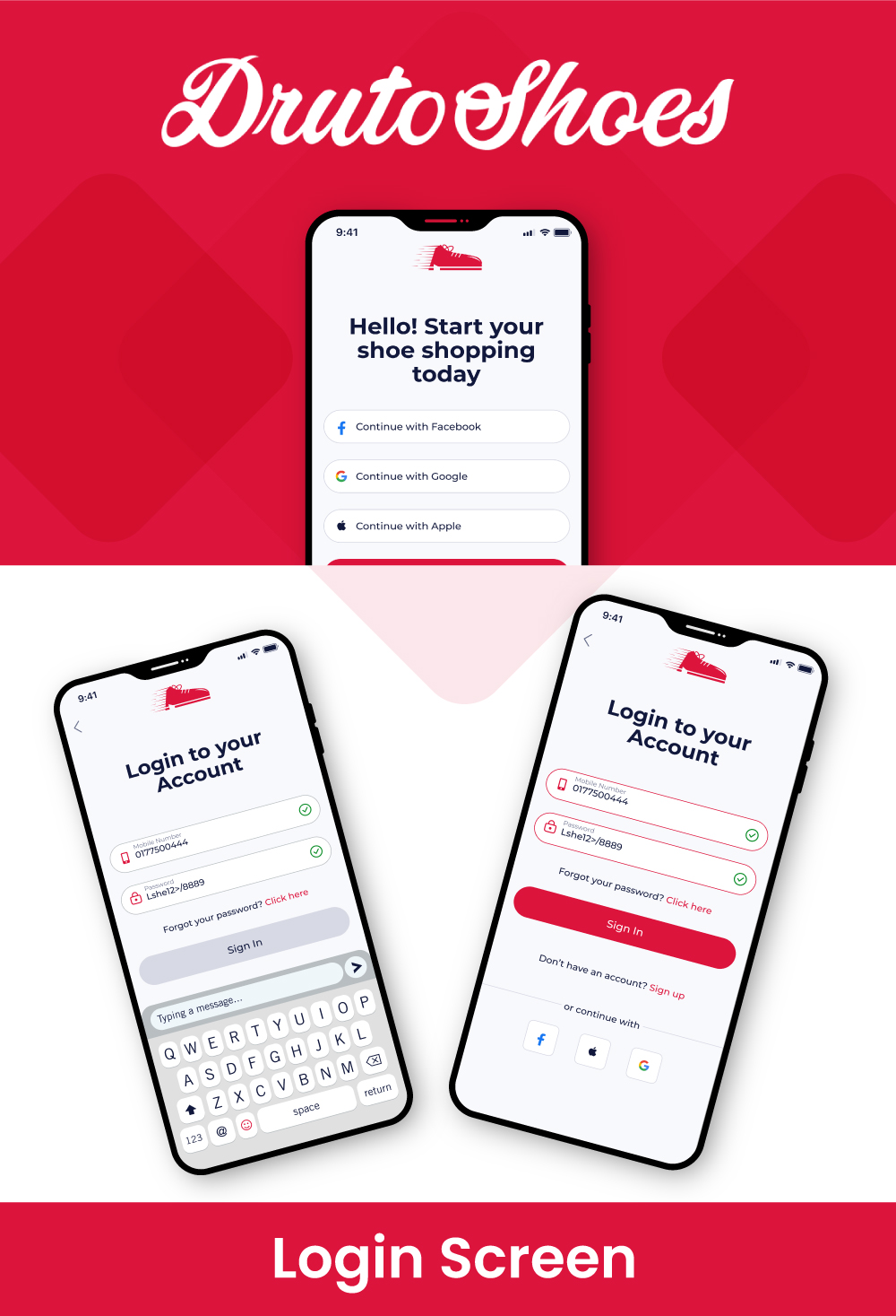 Druto Multi-purpose shoes, cloth Ecommerce full android and iOS app with Laravel admin panel by ...