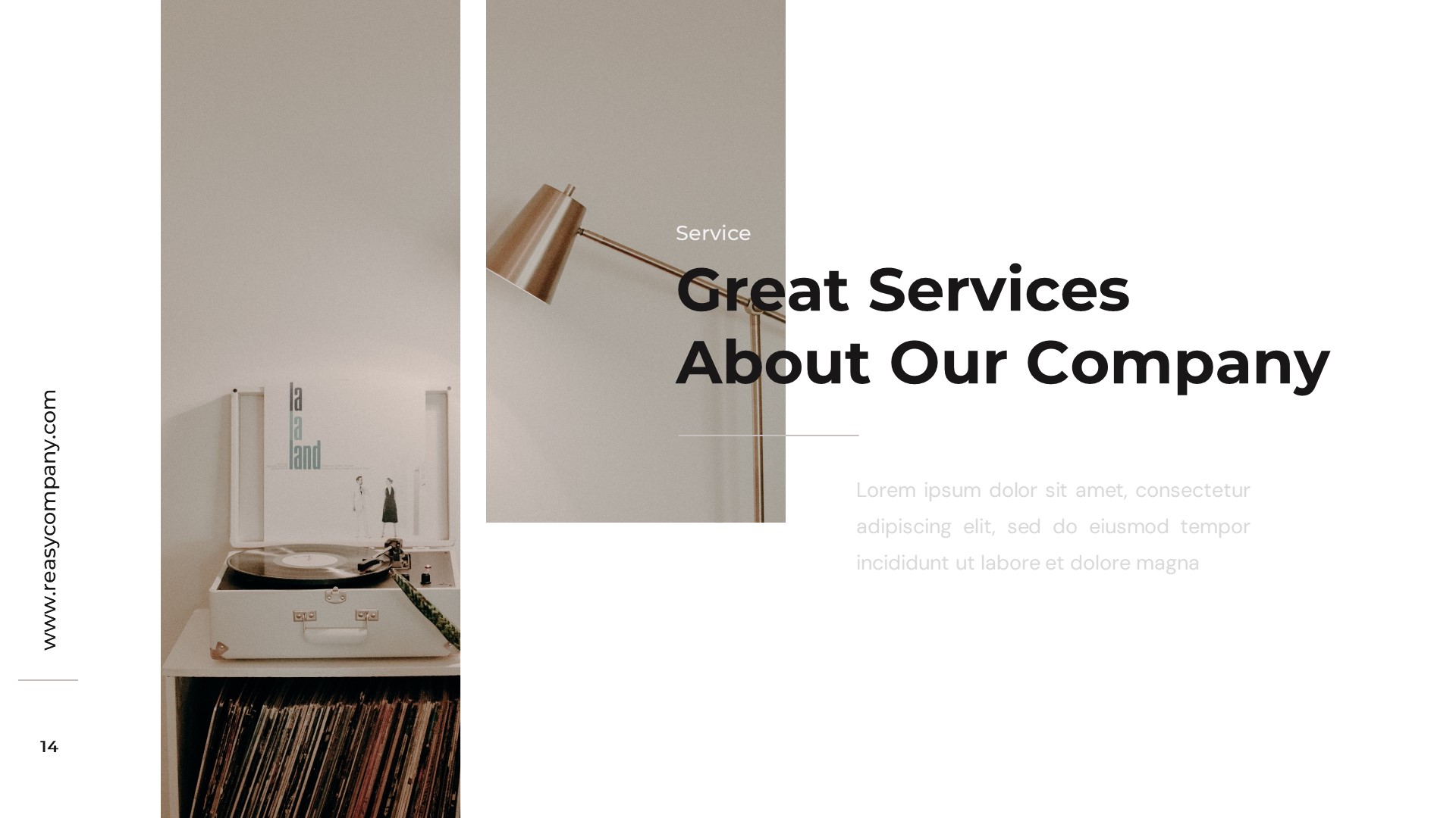 Reasy – Minimalis PowerPoint Template, Presentation Templates ...