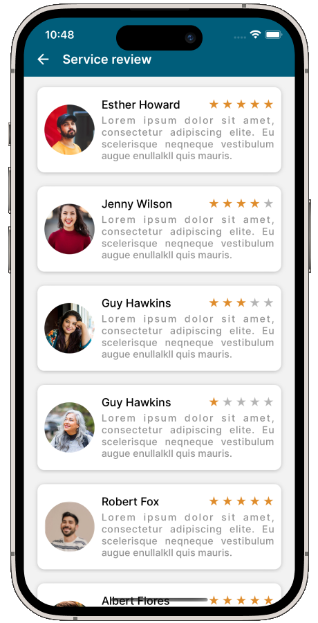 Home Service Finder App Template in iOS Swift | HelpingHand | Multi ...