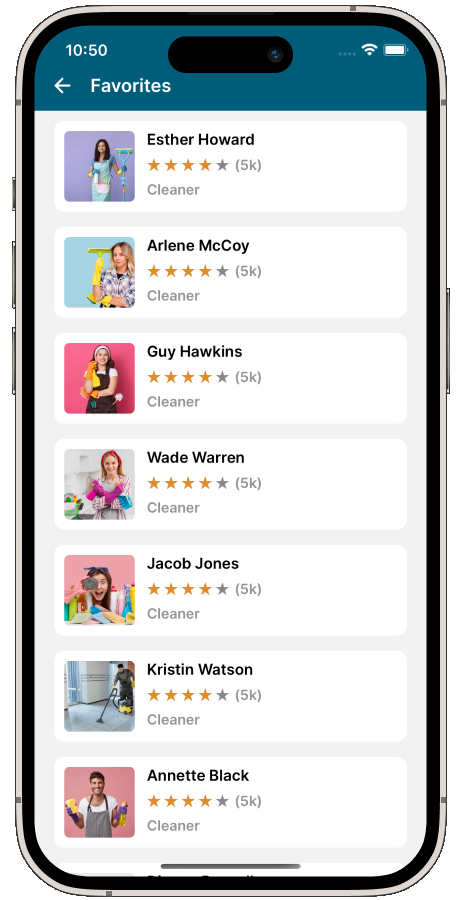 Home Service Finder App Template in iOS Swift | HelpingHand | Multi ...