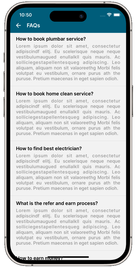Home Service Finder App Template in iOS Swift | HelpingHand | Multi ...