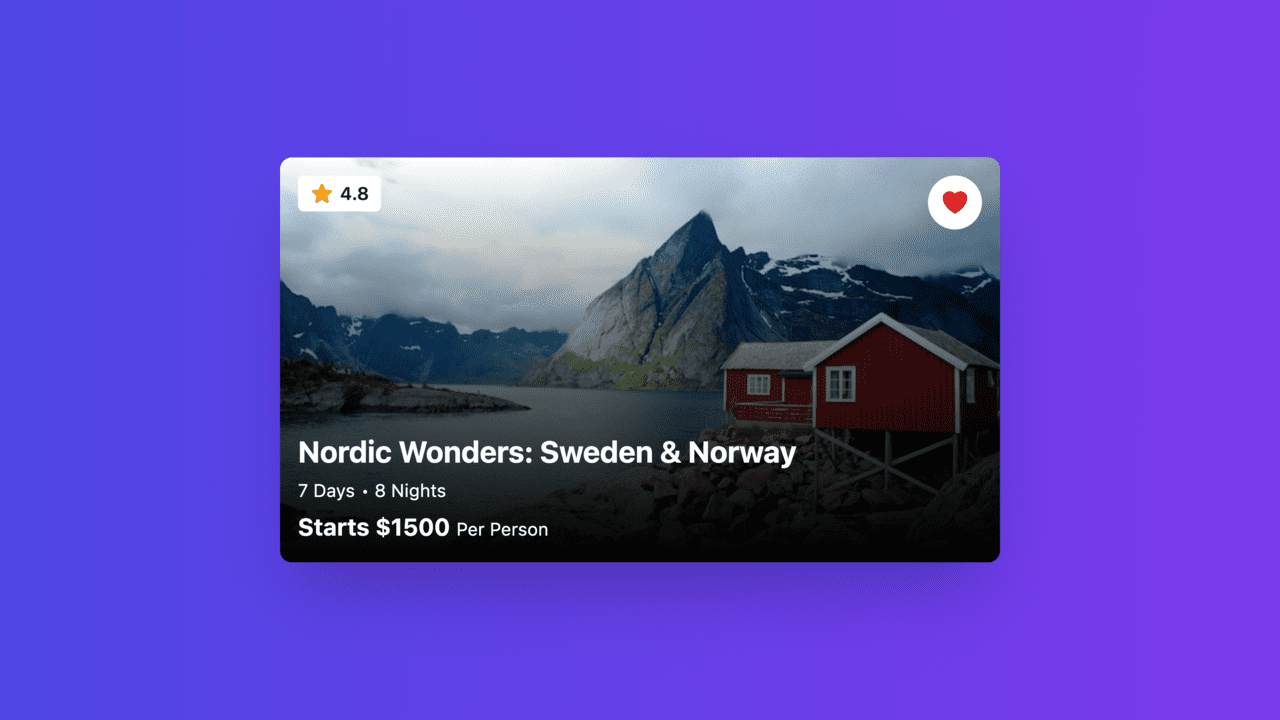 Travelify - Tailwind Cards Kit by pmsgz | CodeCanyon