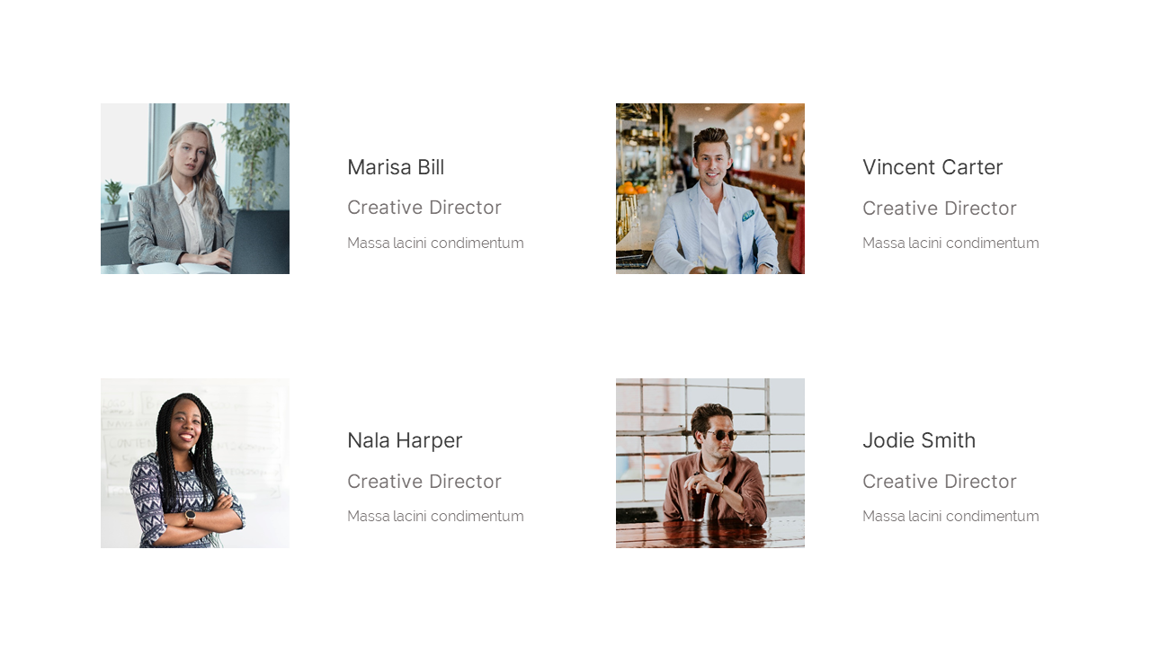 Simultan - Minimal Business Google Slides Template, Presentation Templates