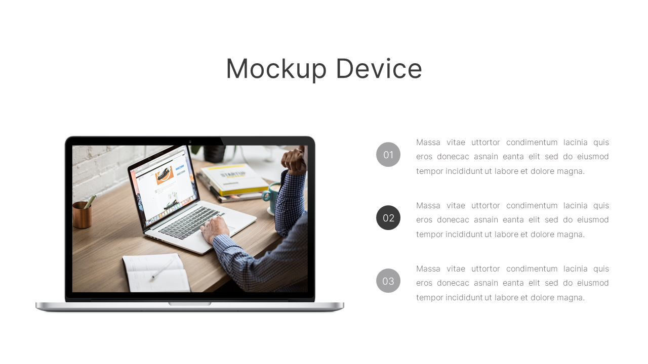 Simultan - Minimal Business Google Slides Template, Presentation Templates