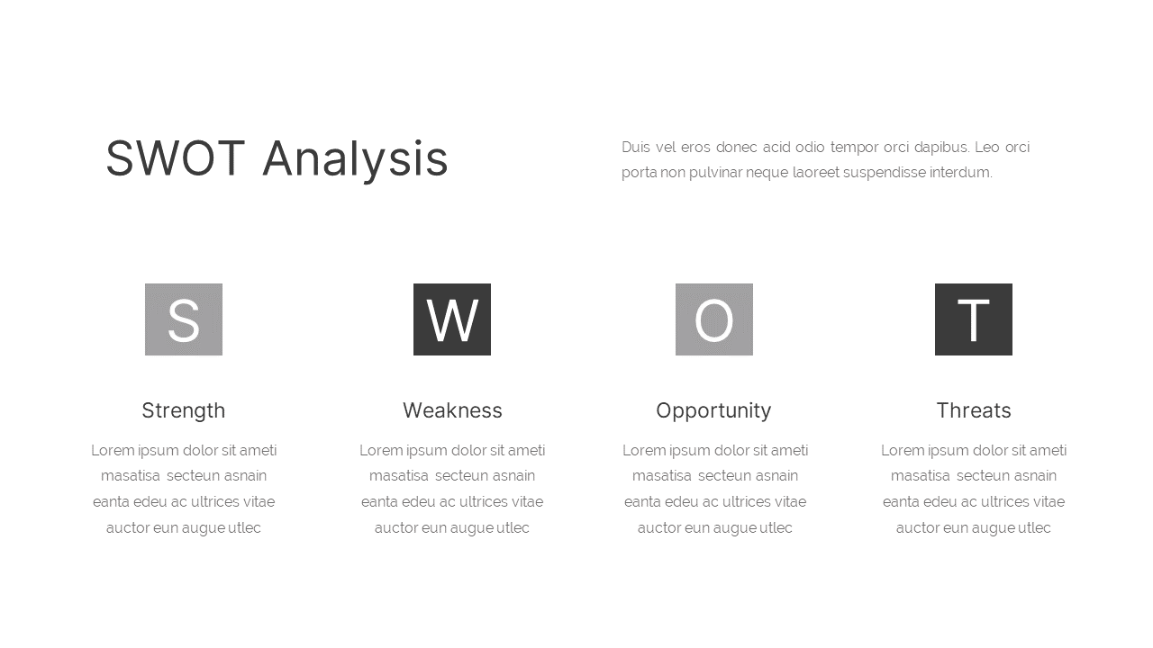Simultan - Minimal Business Google Slides Template, Presentation Templates