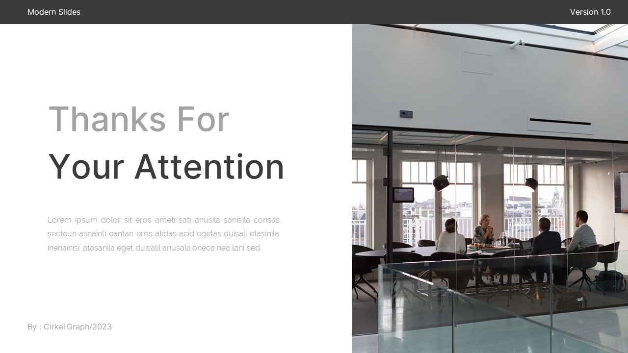 Simultan - Minimal Business Google Slides Template, Presentation Templates