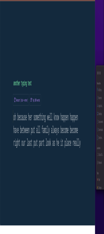 Flutter Keyboard Typing Test by awaisdev5765 | CodeCanyon