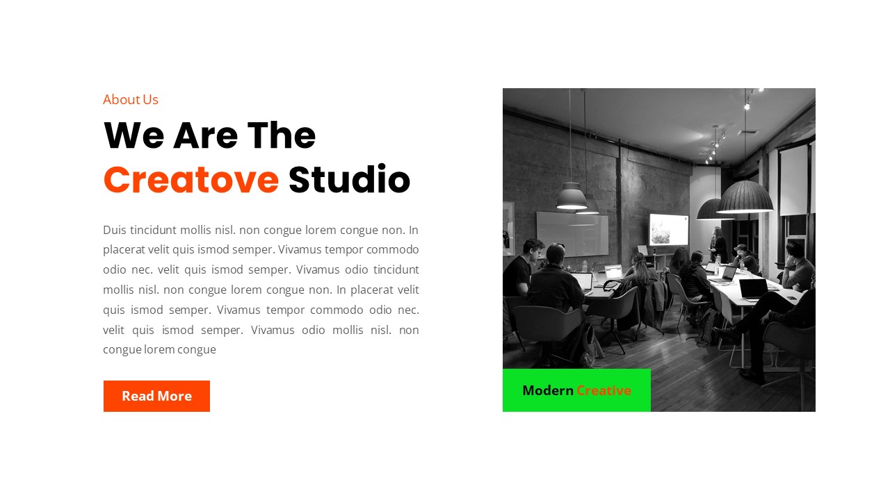 Creatove - Creative Google Slides Template, Presentation Templates