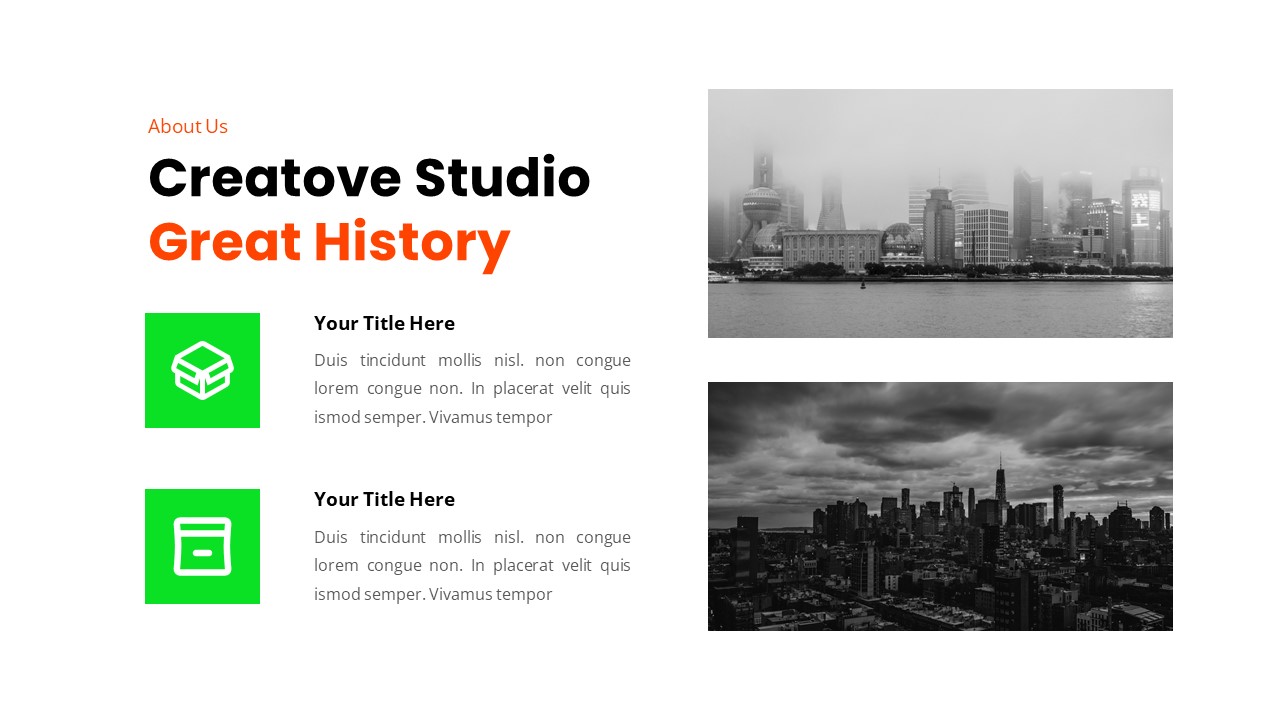 Creatove - Creative Google Slides Template, Presentation Templates