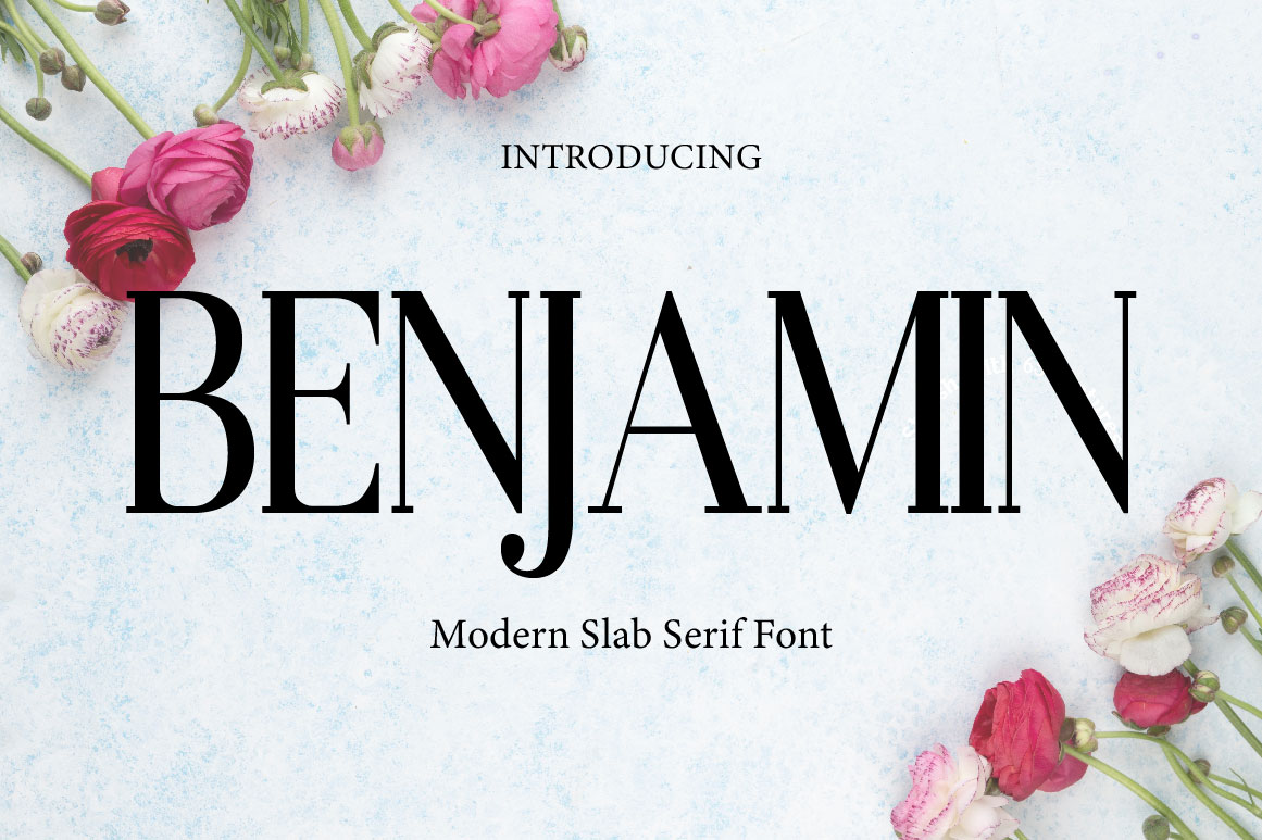 Benjamin Font, Fonts | GraphicRiver