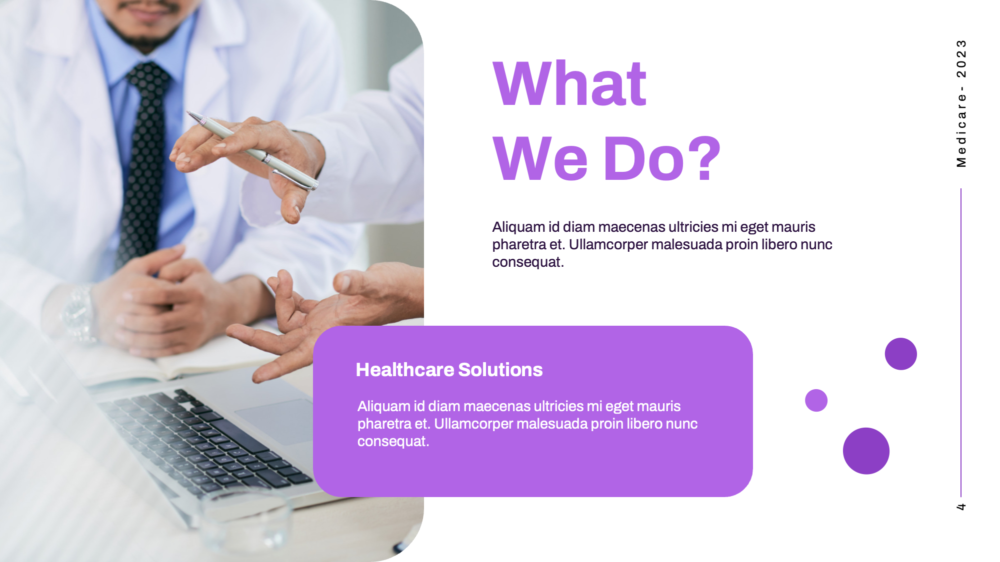 Medicare - Medical PowerPoint Design Template, Presentation Templates