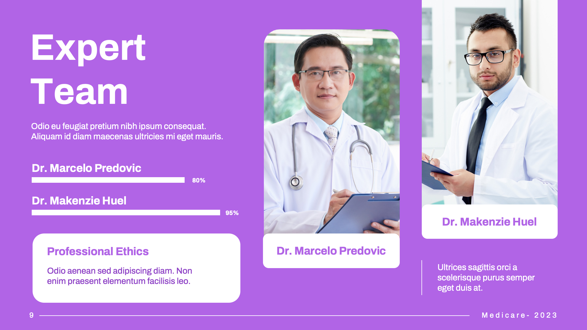 Medicare - Medical PowerPoint Design Template, Presentation Templates