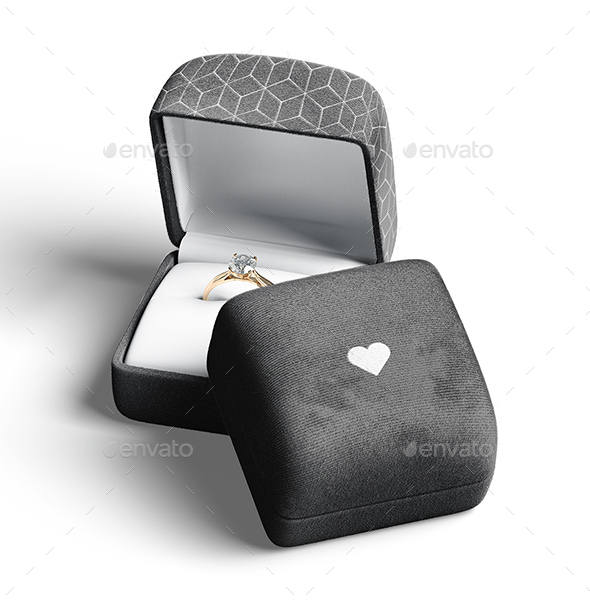 Ring Box Mockups, Graphics | GraphicRiver