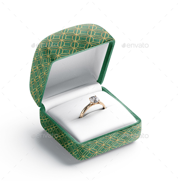 Ring Box Mockups, Graphics | GraphicRiver