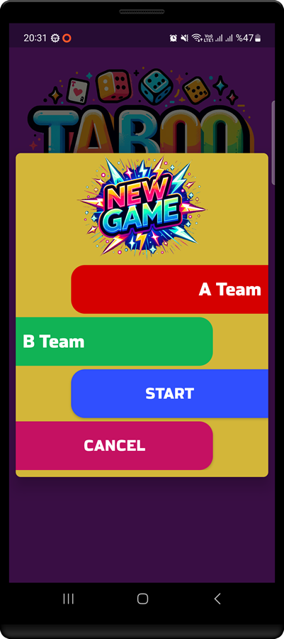Taboo Digital Game Android Game Template by Awoapps | CodeCanyon