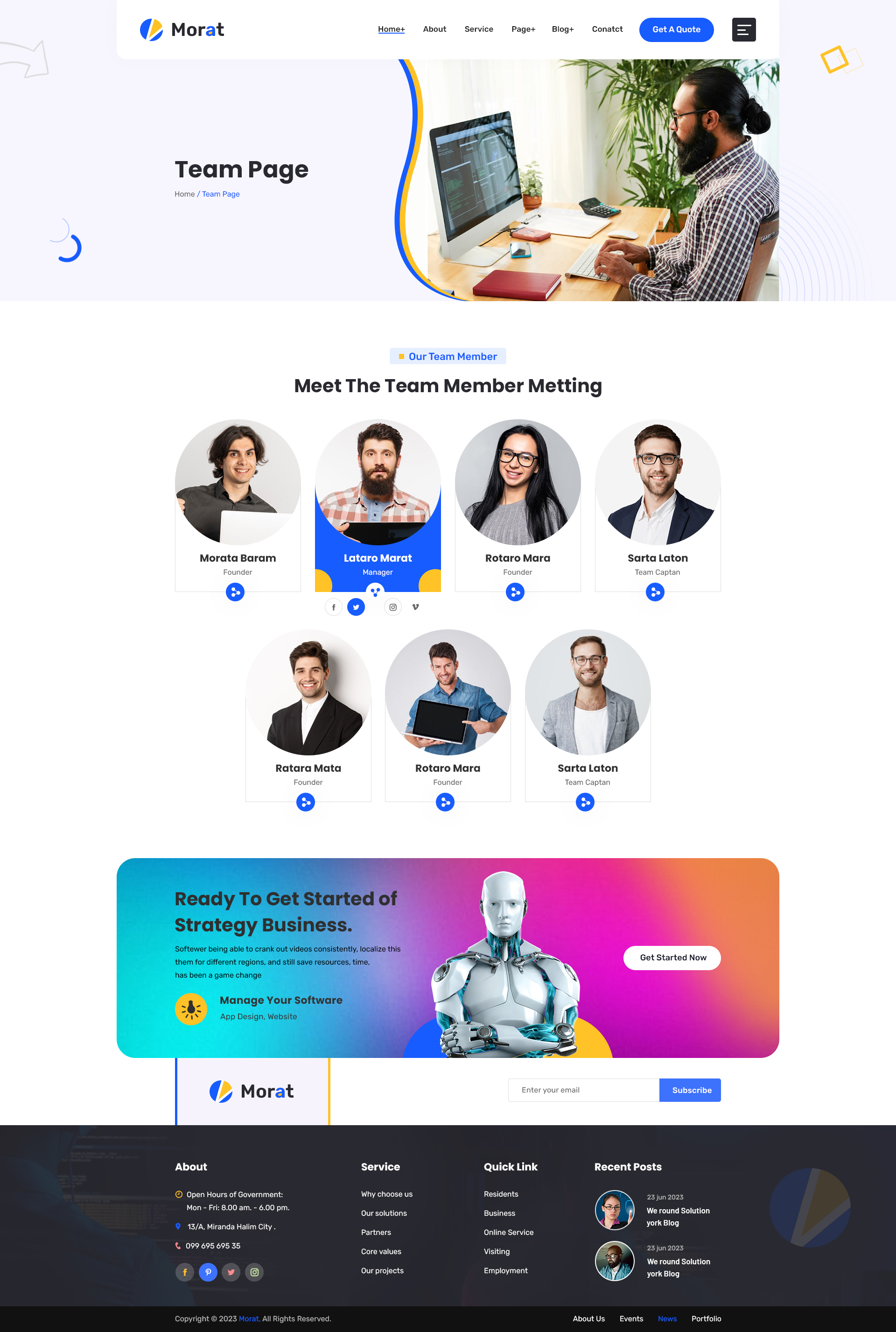 Morat -Software & Solution PSD Template. by Deferen | ThemeForest Morat -Software & Solution PSD Template. by Deferen | ThemeForest