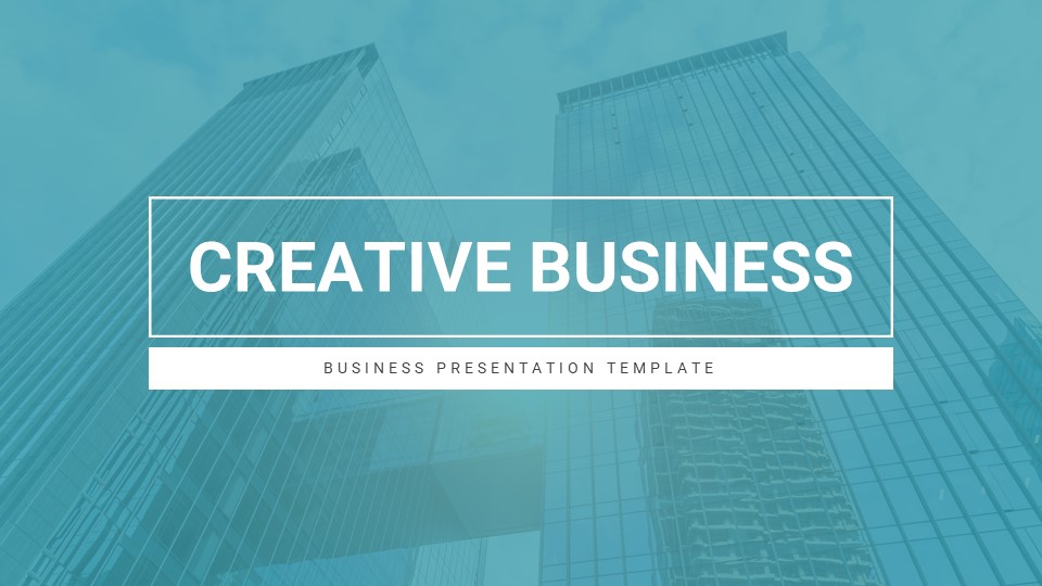 Creative Business PowerPoint Presentation Template, Presentation Templates