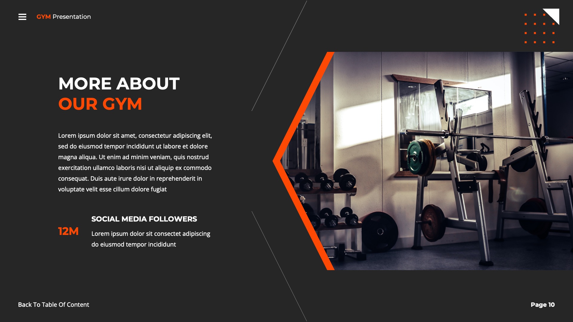 Fastgym - Gym PowerPoint Template, Presentation Templates | GraphicRiver