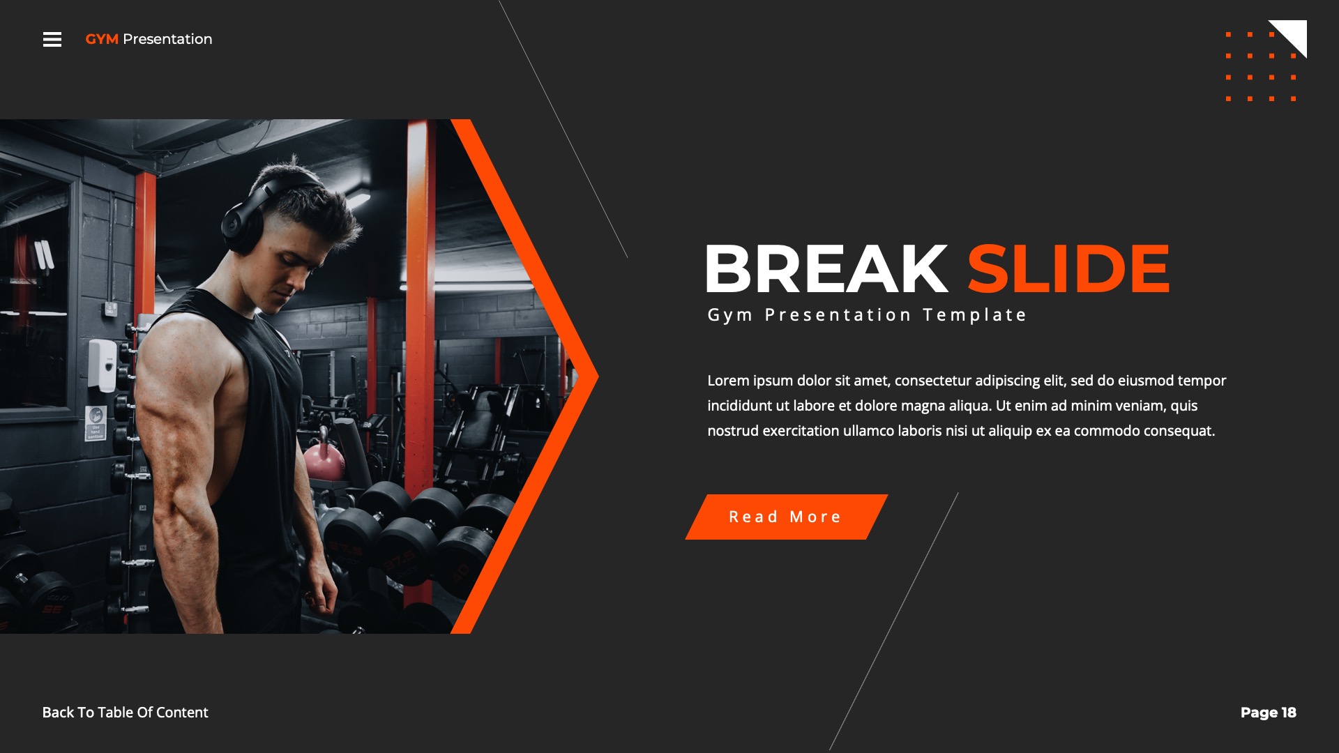 Fastgym - Gym PowerPoint Template, Presentation Templates | GraphicRiver