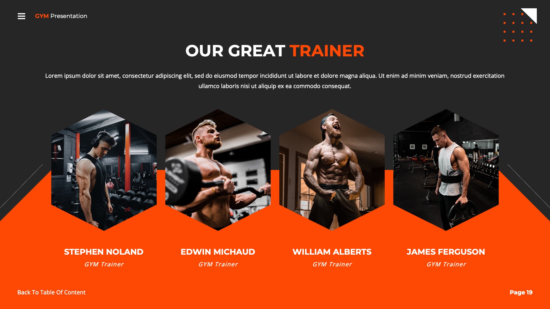 Fastgym - Gym PowerPoint Template, Presentation Templates | GraphicRiver