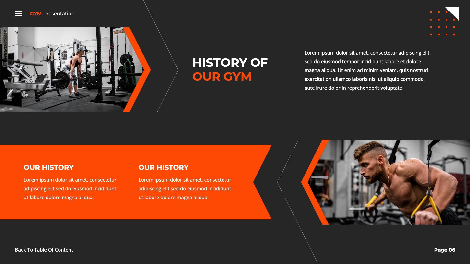 Fastgym - Gym PowerPoint Template, Presentation Templates | GraphicRiver
