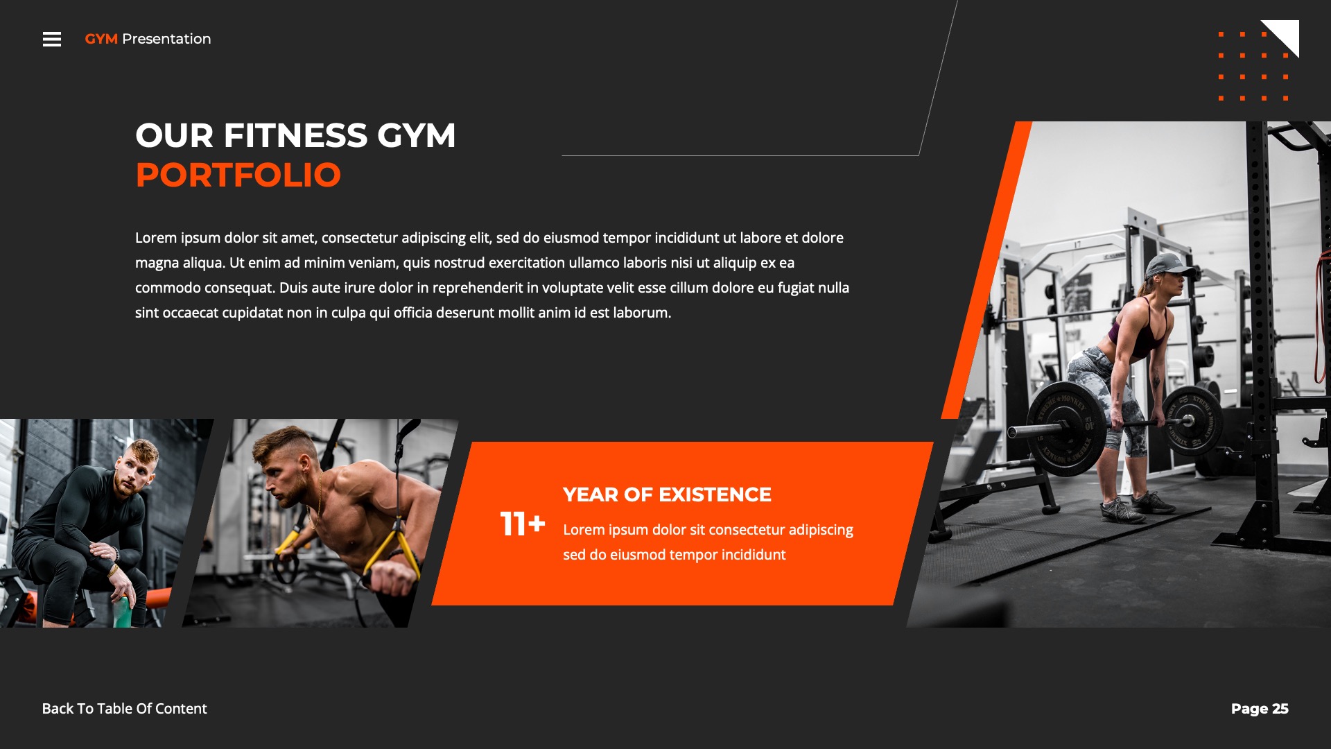 Fastgym - Gym Google Slides Template, Presentation Templates | GraphicRiver