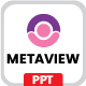 Metaview – VR Tech PowerPoint Presentation Template, Presentation Templates