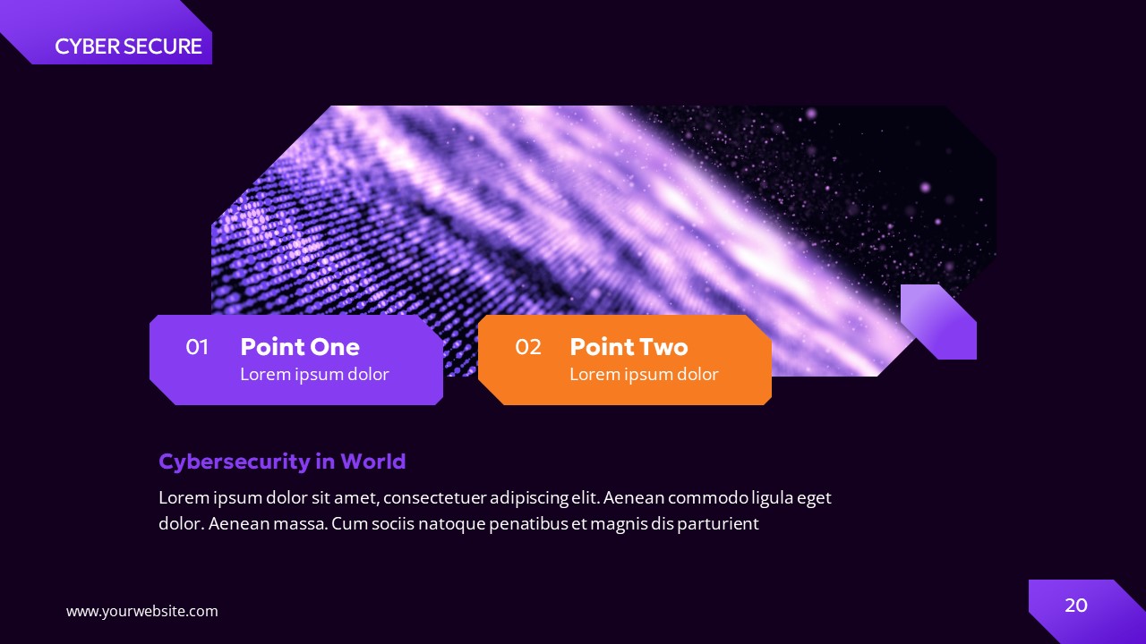 Cyber Secure Tech PowerPoint Template, Presentation Templates ...