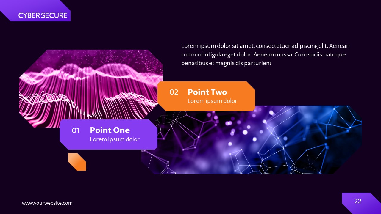 Cyber Secure Tech PowerPoint Template, Presentation Templates ...