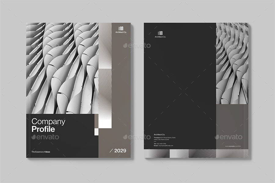 Company Profile Brochure Template, Print Templates | GraphicRiver