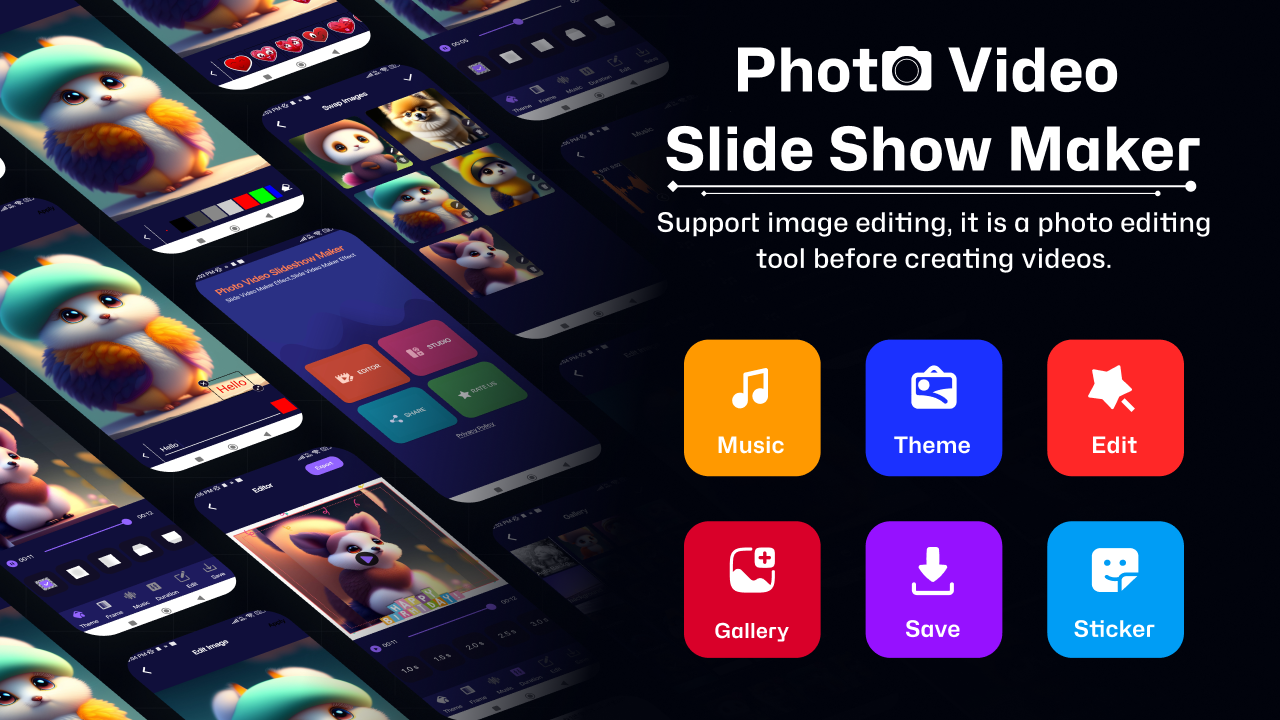 Slide Show - Photo Video Silde Show Maker - Admob - Android App by Vayu ...