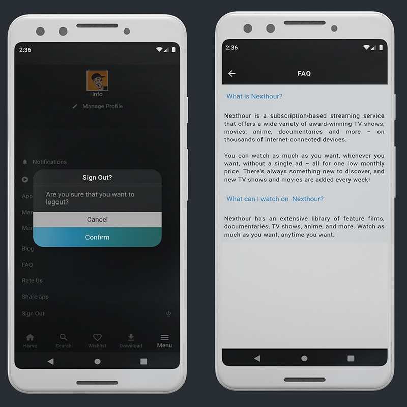 Next Hour - Movie Tv Show & Video Subscription Portal Cms Web and ...