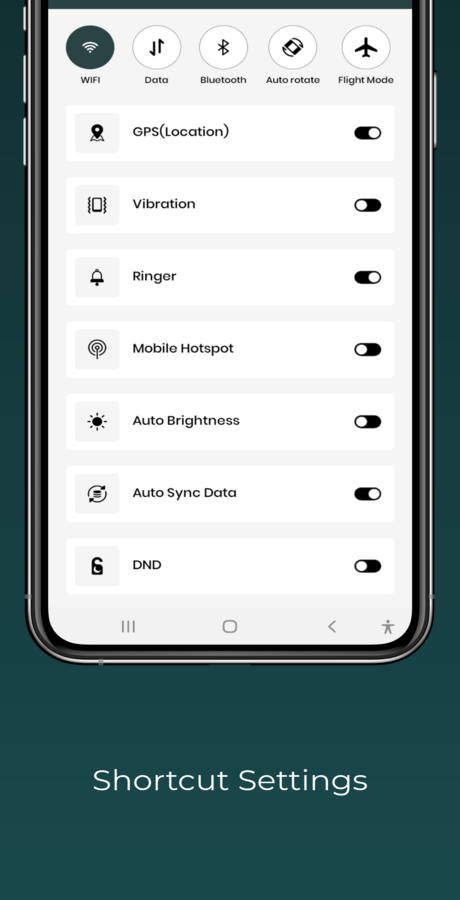 Fast Phone Settings - Phone Settings - Quick Settings by CodeSpaceInfotech