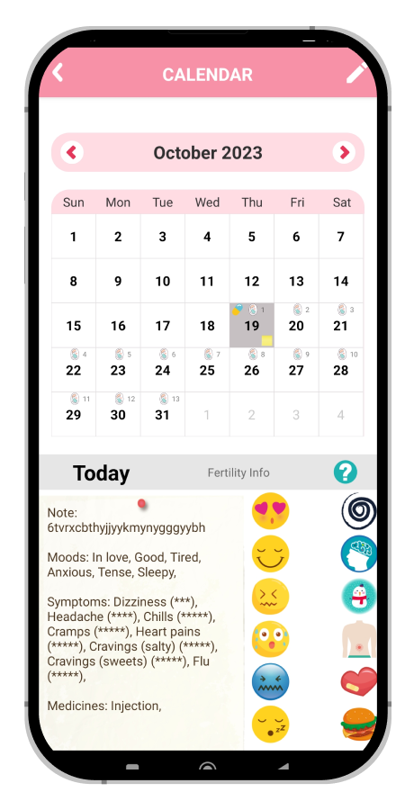 Ovulation - Period Tracker - Period Calendar - Cycle Tracker ...