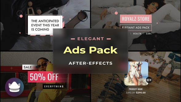 Elegant Ads Pack - After-Effects Template, After Effects Project Files