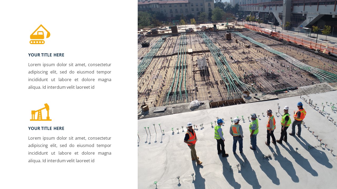 BuildRise - Contruction PowerPoint Template, Presentation Templates