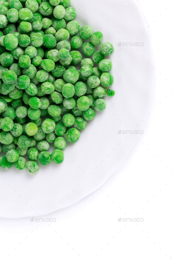 Frozen green peas. Stock Photo by indigolotos | PhotoDune