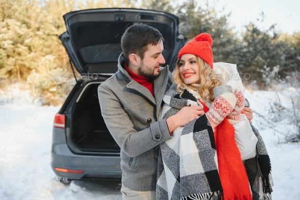 winter snow couple love story Stock Photo by sedrik2007 | PhotoDune