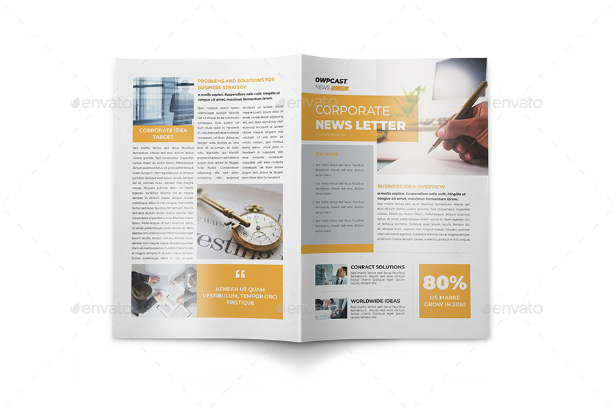 Multipurpose Newsletter Vol.2, Print Templates | GraphicRiver